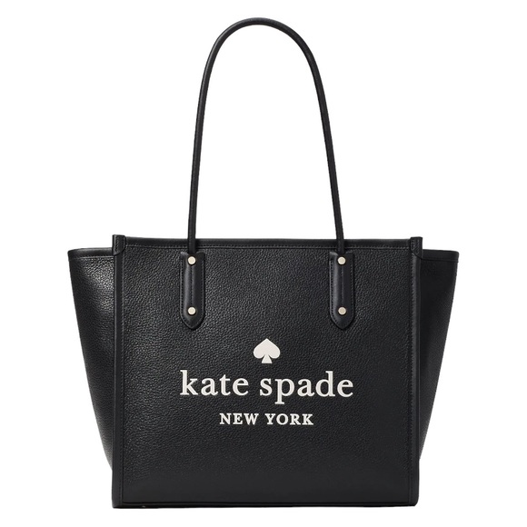 kate spade | Bags | Kate Spade Ella Embossed Signature Logo Pebbled ...